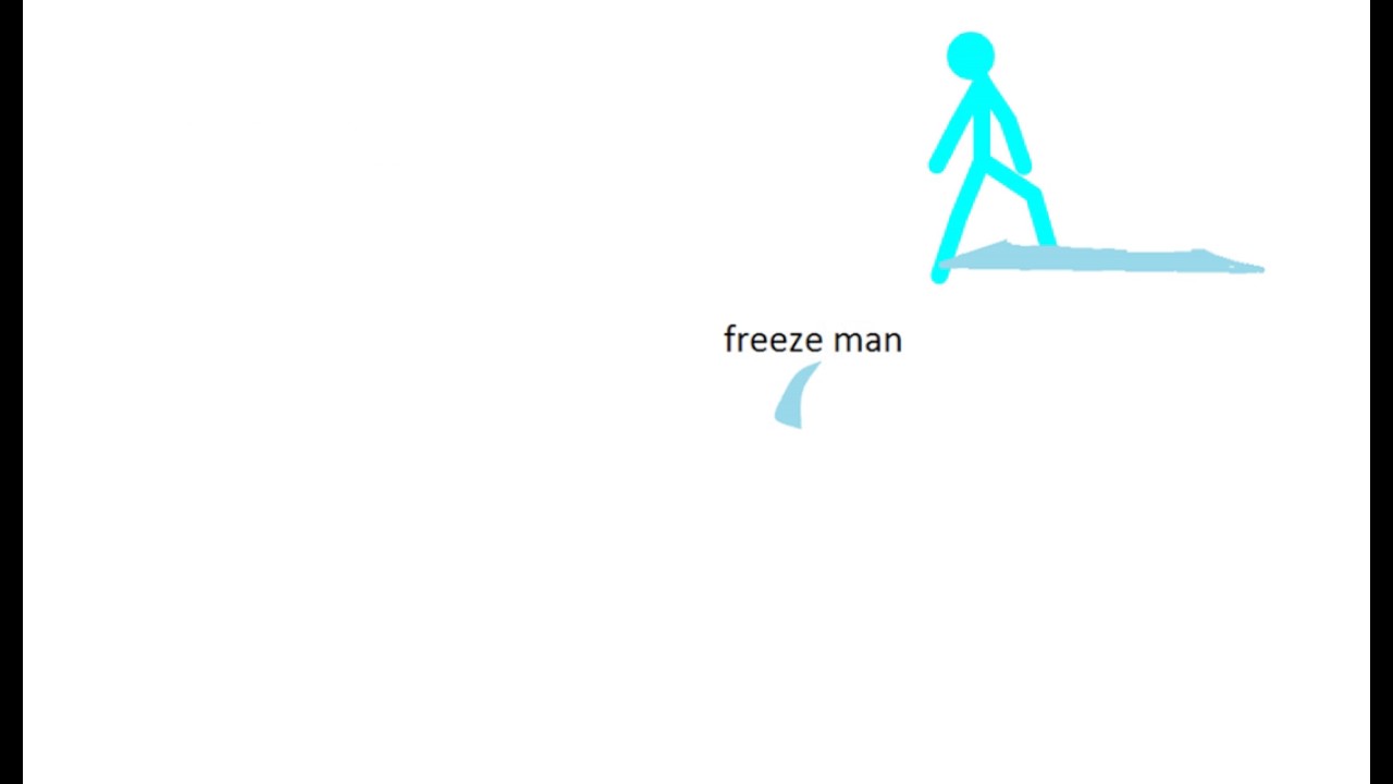 freeze man introduction [ stickman animation ] - YouTube