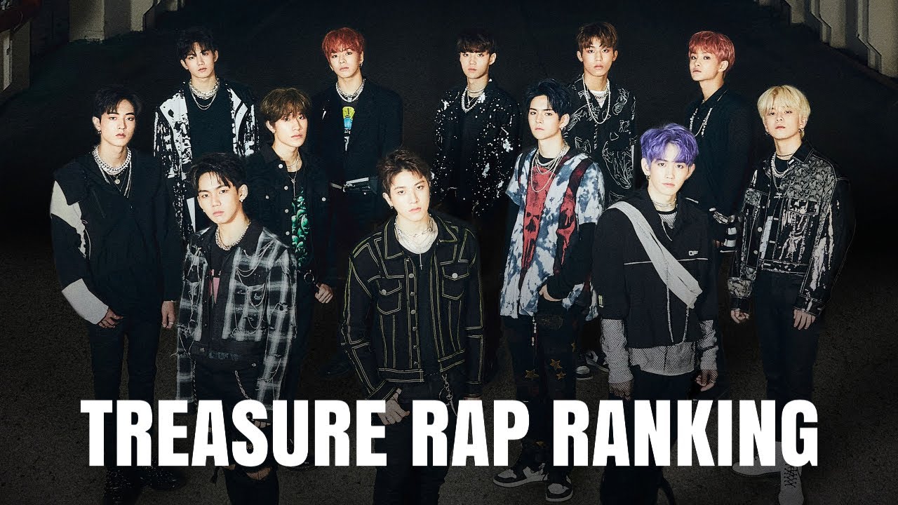 TREASURE RAP RANKING - YouTube