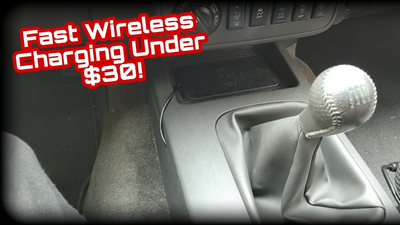 Nissan Frontier Wireless Charging DIY! - YouTube