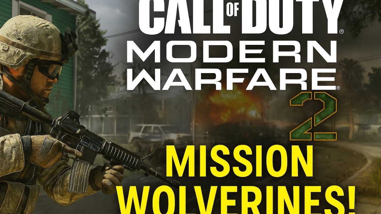 Call of Duty: Modern Warfare 2 — Mission "Wolverines!" - YouTube