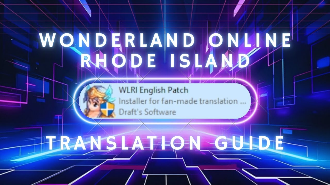 Wonderland Online (Rhode Island) - Game Translation Guide - YouTube