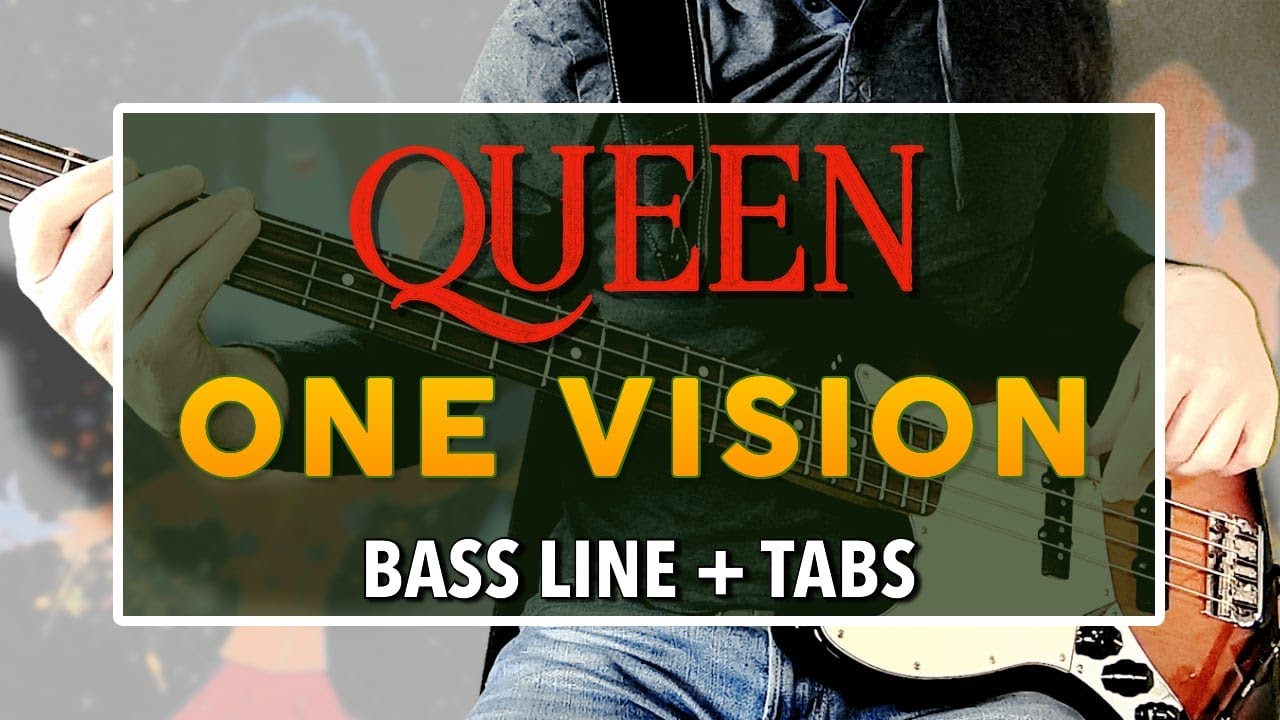 Queen - One Vision /// BASS LINE [Play Along Tabs] - YouTube
