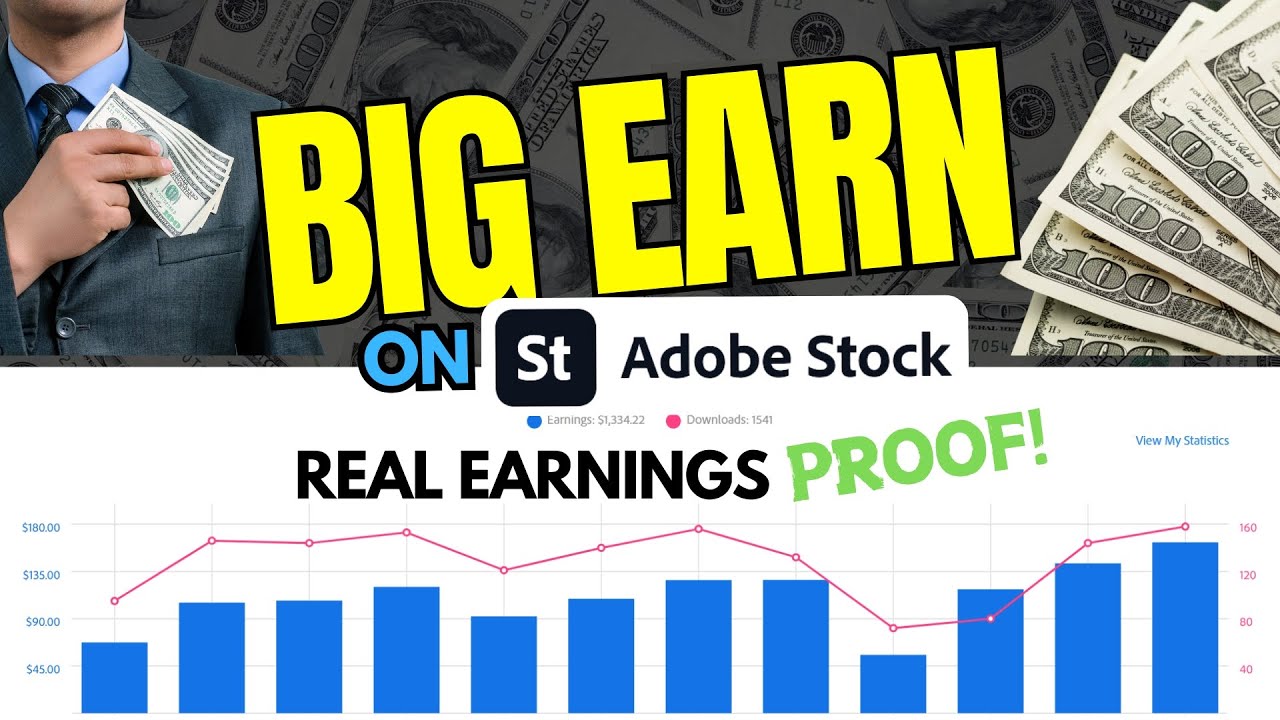 How to Earn Money from Adobe Stock - Real Earnings Proof! - YouTube