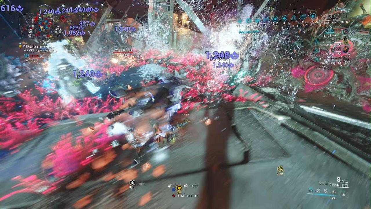 Warframe Complete chaos in 1999 Underground concert - YouTube