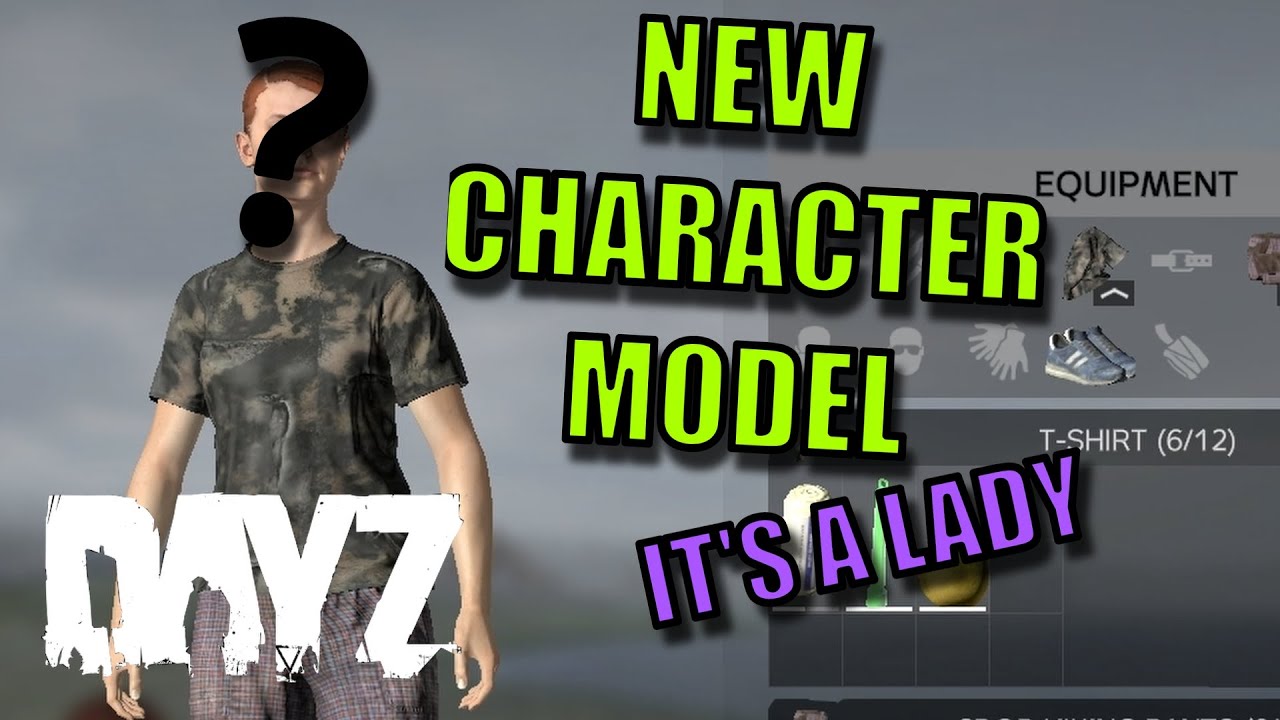 DayZ EXPERIMENTAL 1.15 New Character/Failed Hair Clipping Fix - YouTube