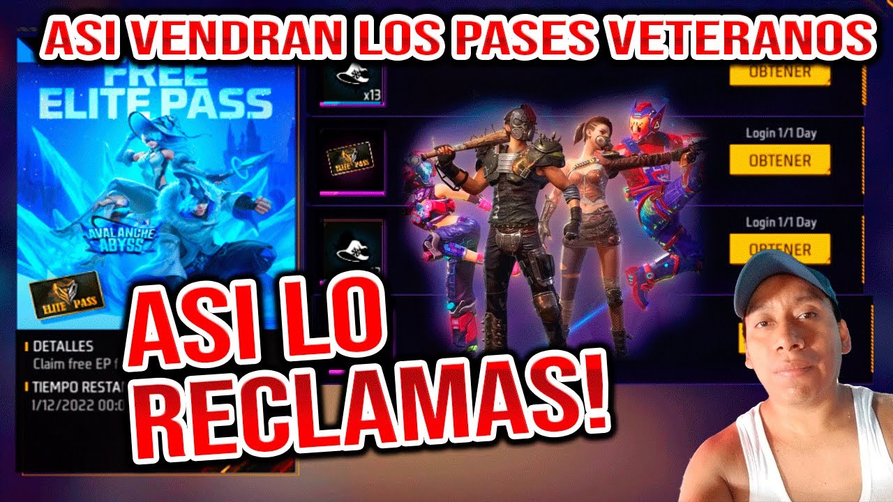 ADIOS PASES elite! RECLAMA EL ULTIMO PASE ELITE GRATIS DE DICIEMBRE ...