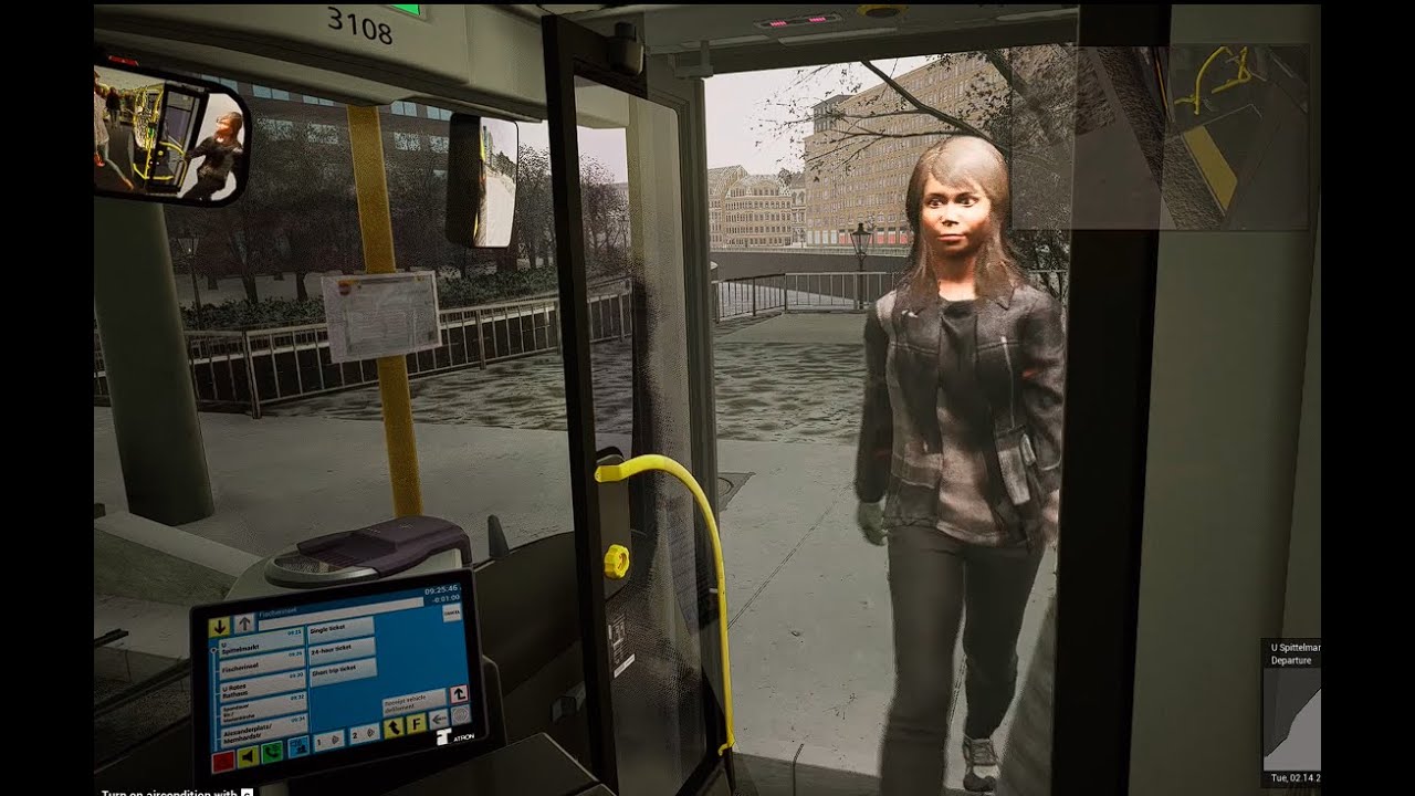 THE BUS: Picking up passengers and selling tickets with IBIS - YouTube
