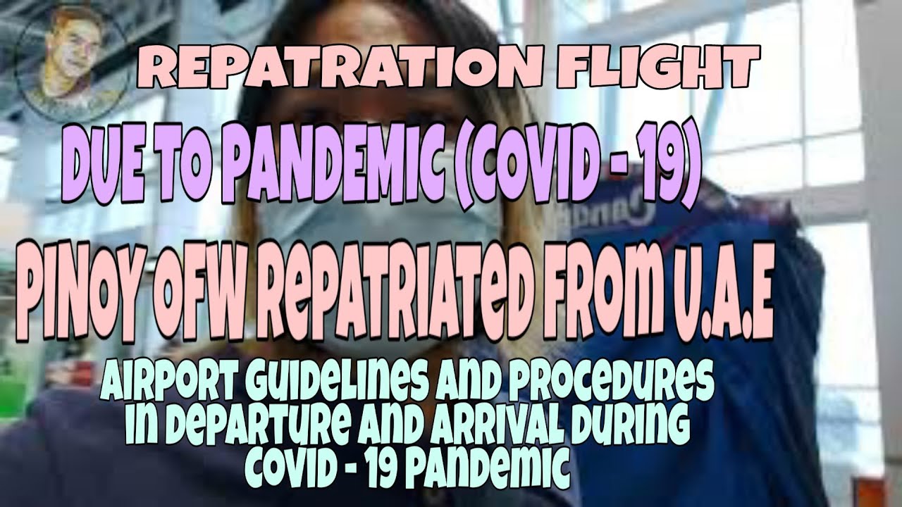 REPATRIATION FLIGHT DURING COVID - 19 | GUIDELINES AND PROCEDURES IN ...