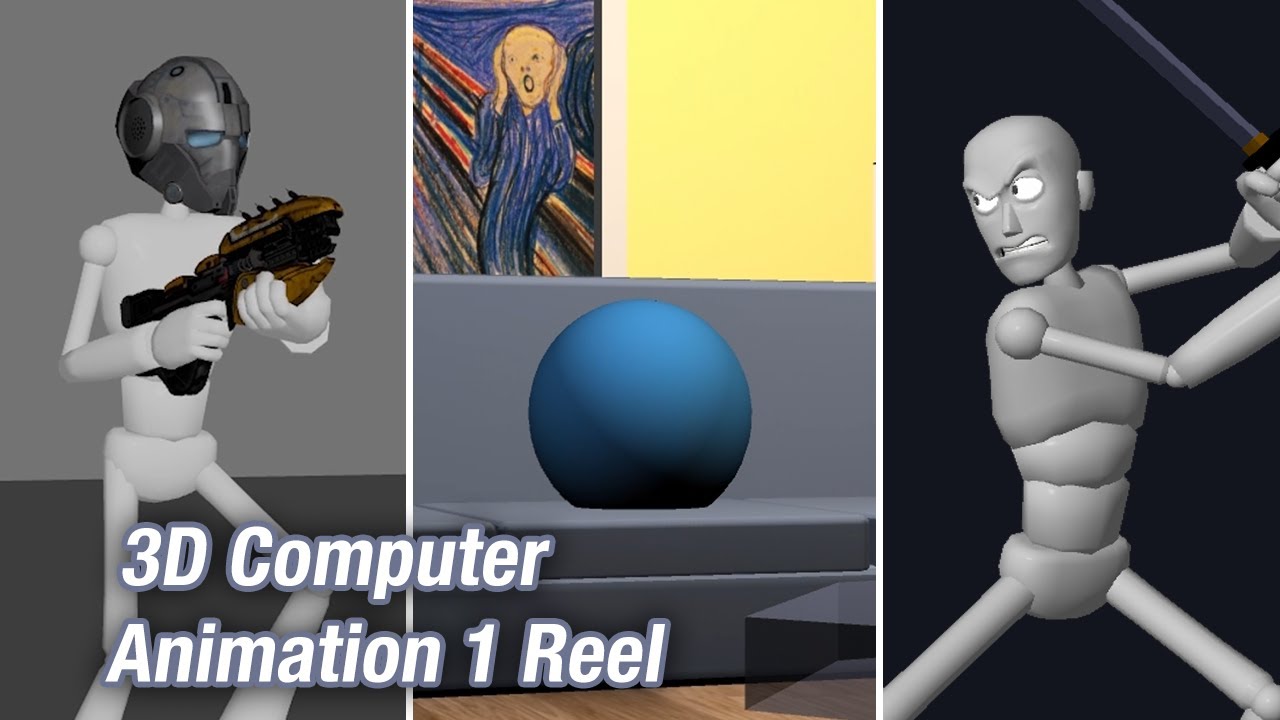 3D Computer Animation 1 Reel - YouTube