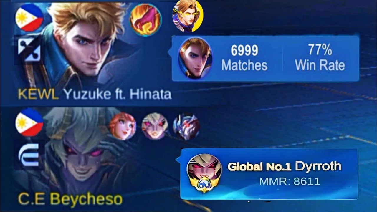 I FINALLY MET REAL YUZUKE IN RANK (GLOBAL ALUCARD) DON'T MISS OUT ...