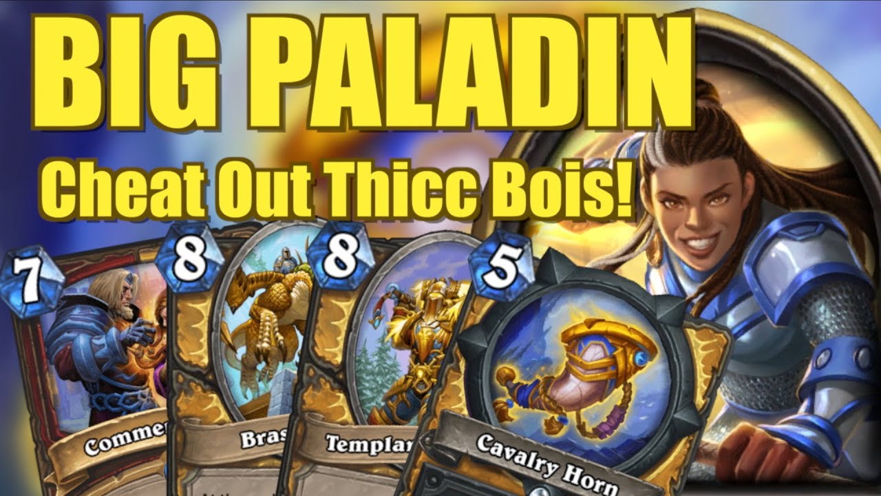 A FUN PALADIN DECK?| Big Paladin| Alterac Valley| Hearthstone - YouTube