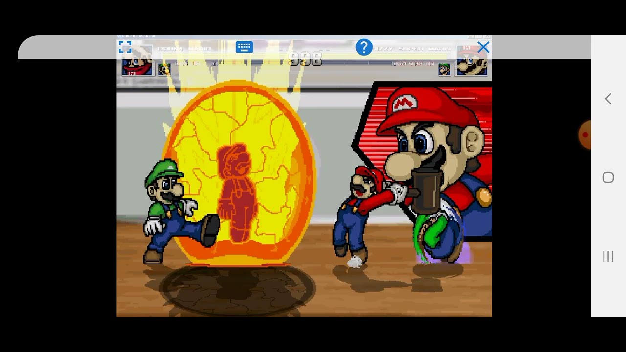 MUGEN Battle #108 Drunk Mario Bros vs Dizzy Super Mario Bros - YouTube