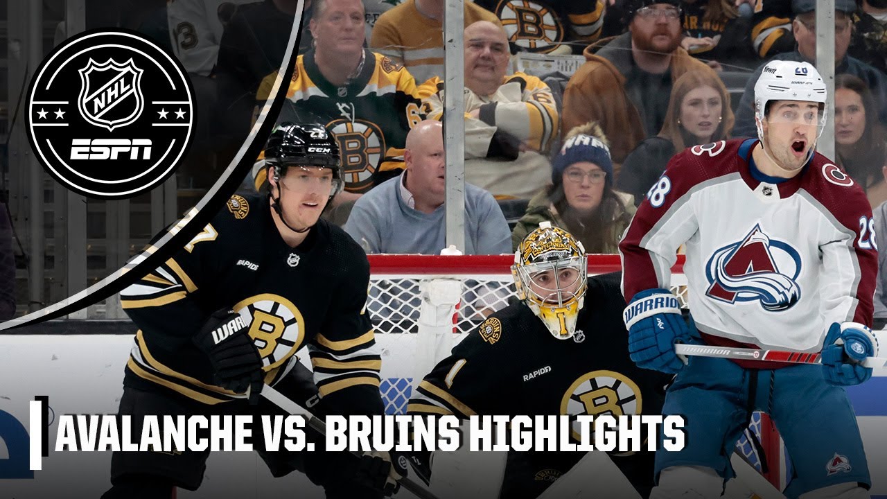 Colorado Avalanche vs. Boston Bruins | Full Game Highlights - YouTube