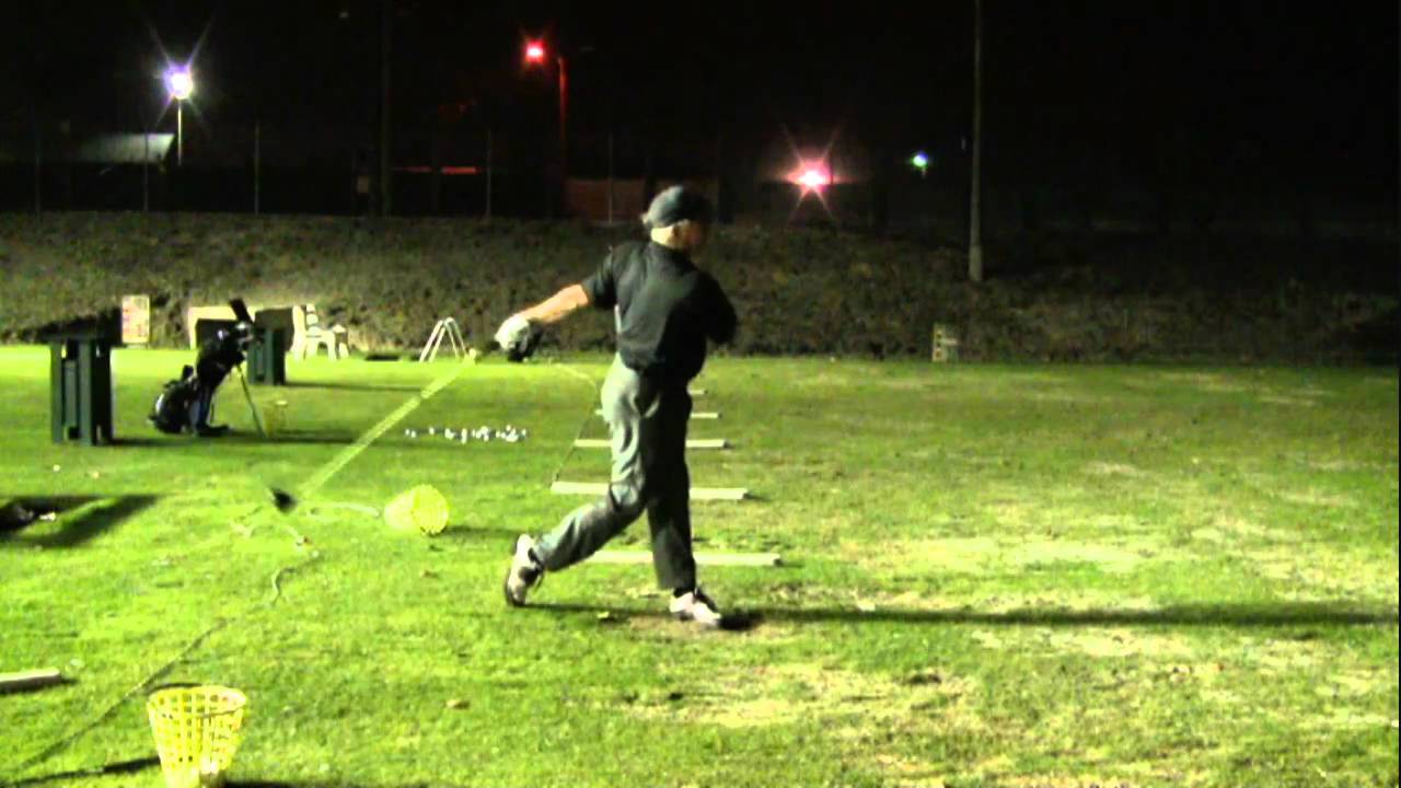 No Hinge, Short Back Swing, One Handed Release Golf Technique - YouTube
