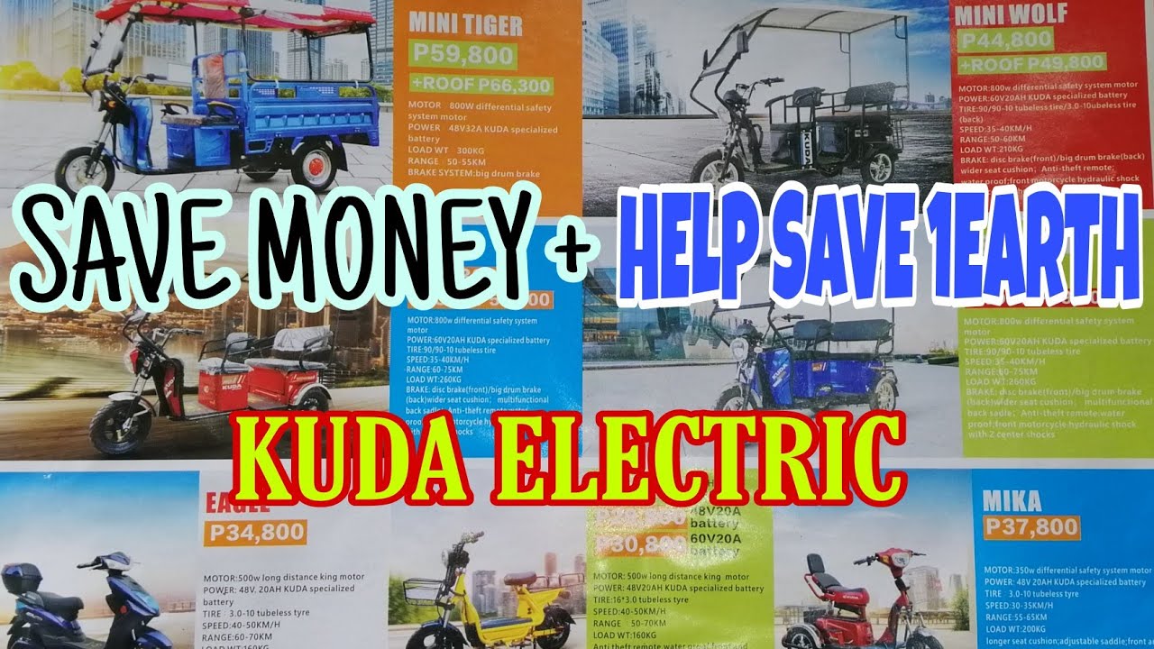 #savemoney #save1earth Kuda electric vehicles - YouTube