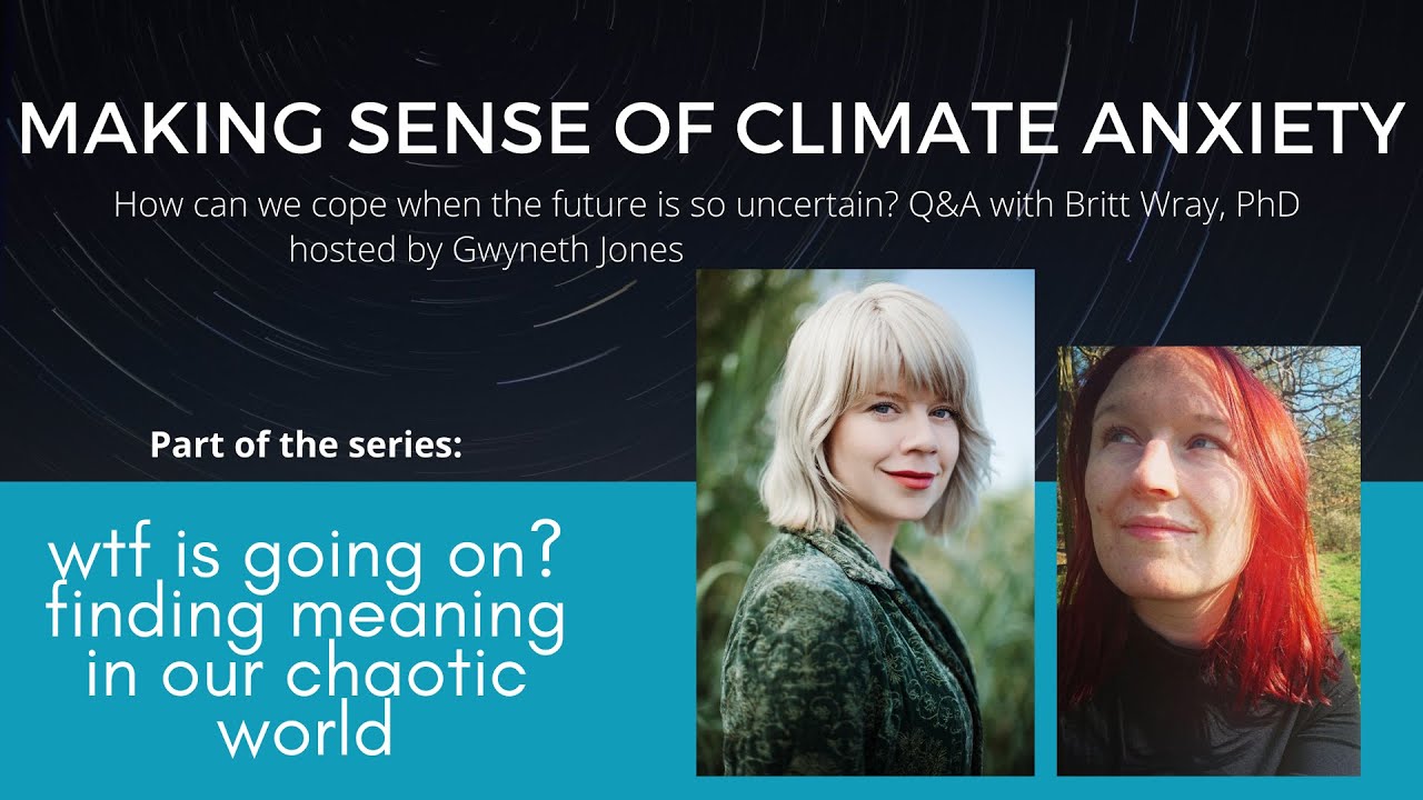 Making Sense of Climate Anxiety - Britt Wray (WTF is going on? Finding ...