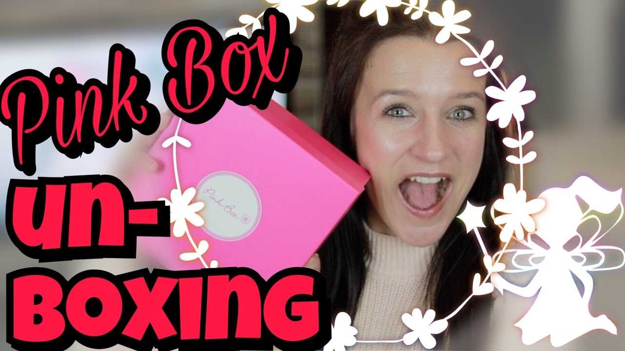 PINK BOX Januar 2017 UNBOXING - YouTube