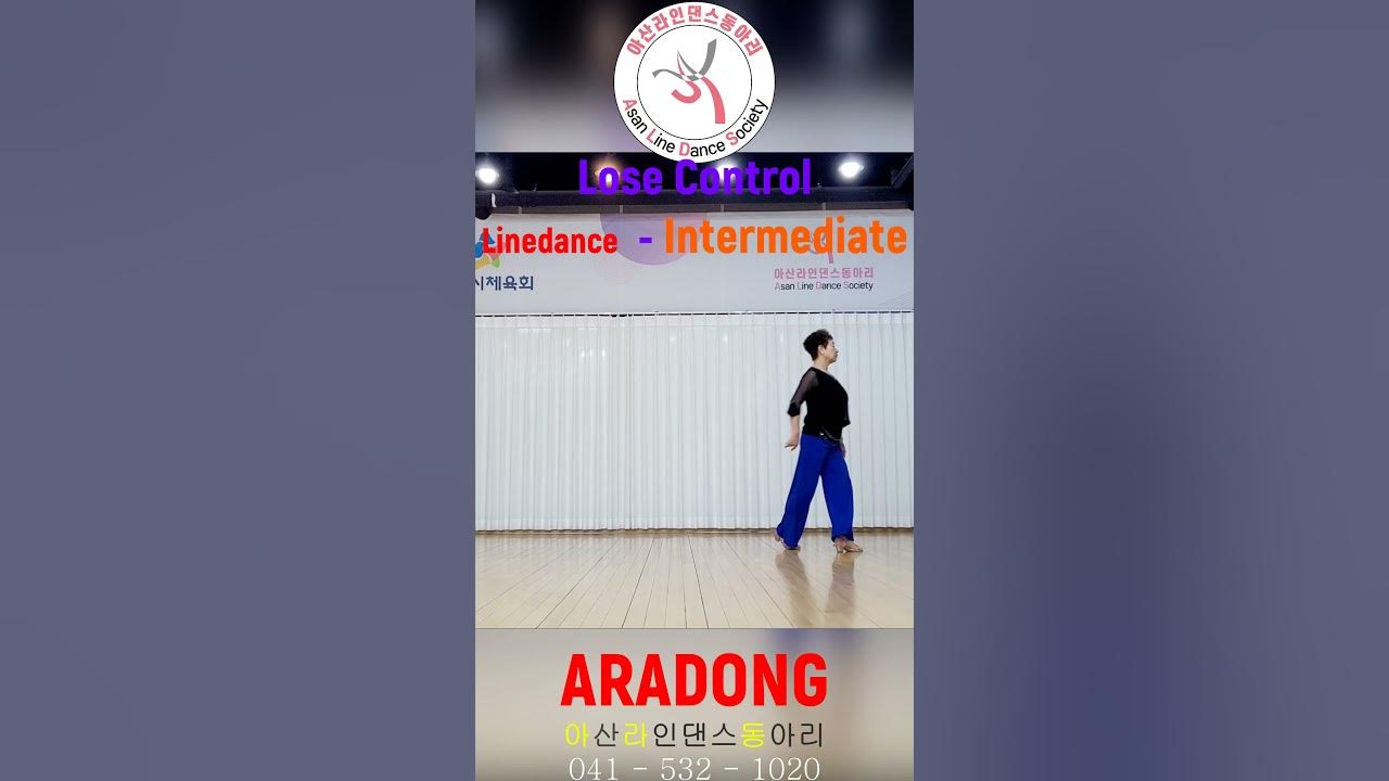 Lose Control Linedance #shorts Intermediate @ARADONG linedance - YouTube