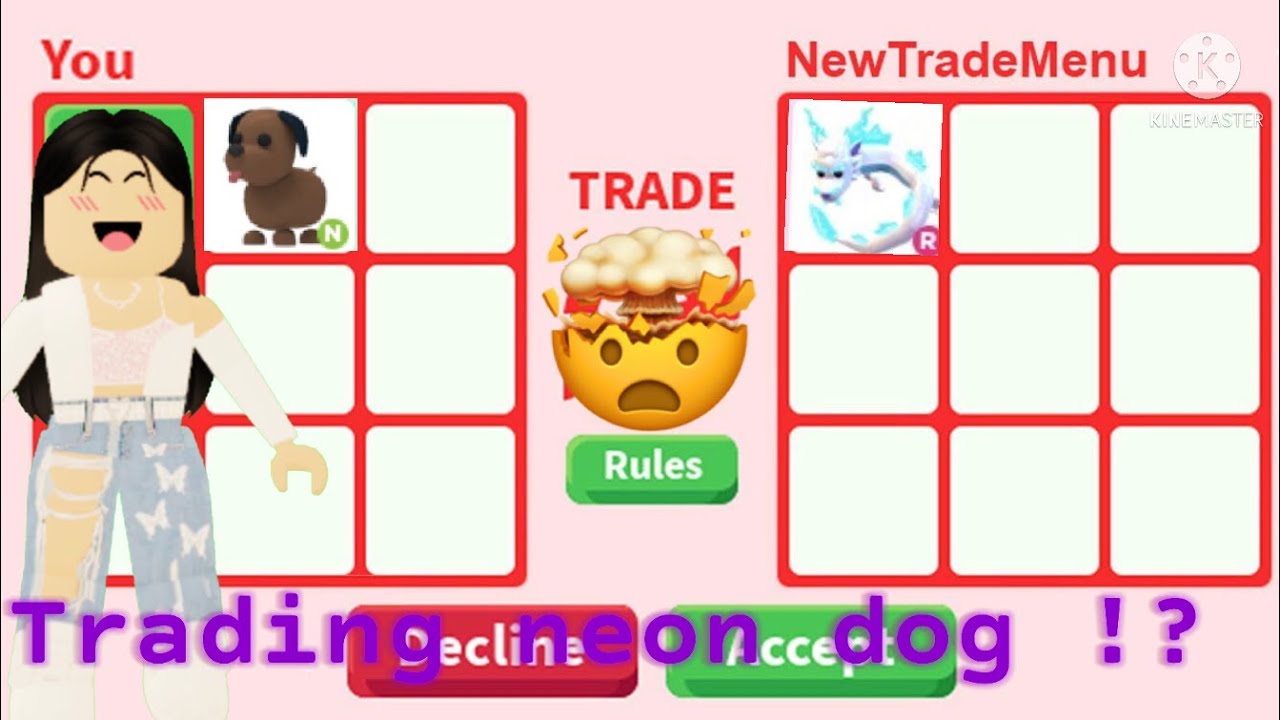 Trading neon chocolate lab - YouTube