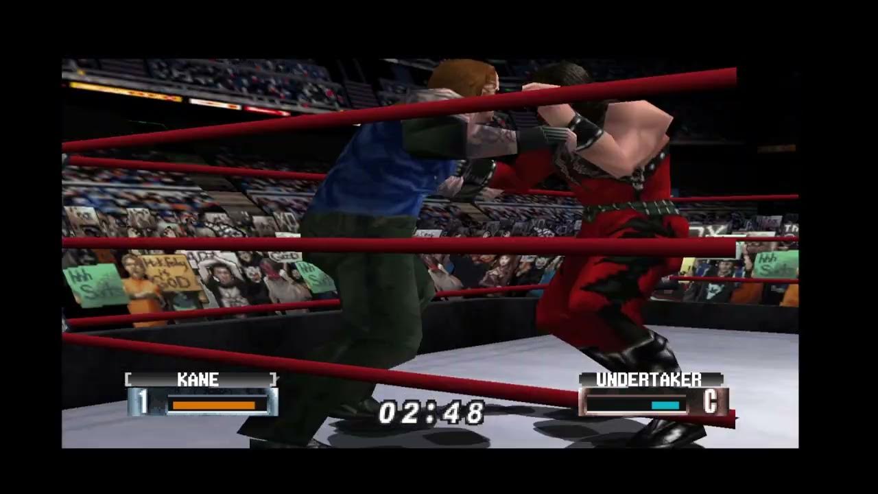 WWF No Mercy - N64 Gameplay - Kane vs Undertaker - Rematch - YouTube