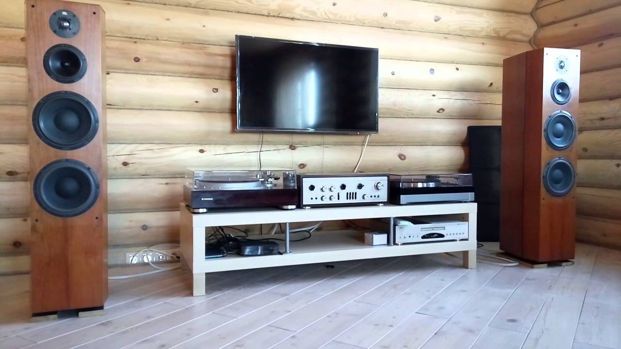 Jbl xTi-100 и c.e.c cd3300 - YouTube