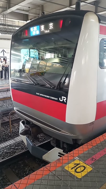 japanese train Keiyo Line 233系京葉線 - YouTube