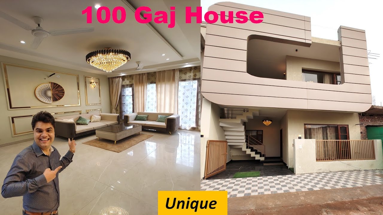 Latest House Design Interior | 100 Gaj House Design | Technocrat Anshul ...