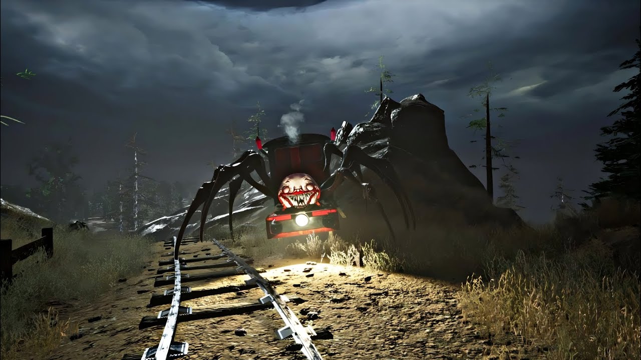 Choo Horror Spider Train | Choo Choo Charles Gameplay | Part 1 ...