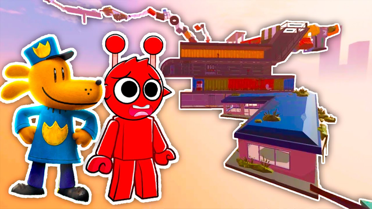 DOG MAN & RADDY PLAY ONLY UP in Roblox! - YouTube