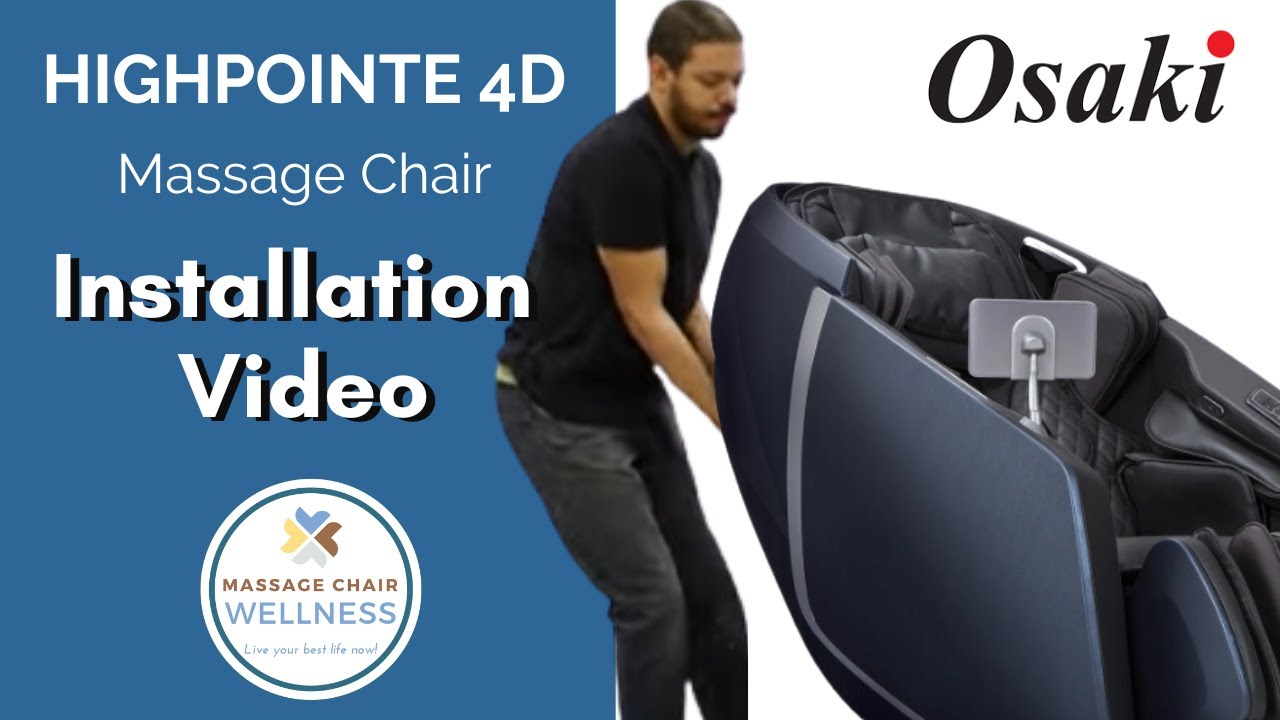 Osaki OS Highpointe 4D Installation Video - YouTube
