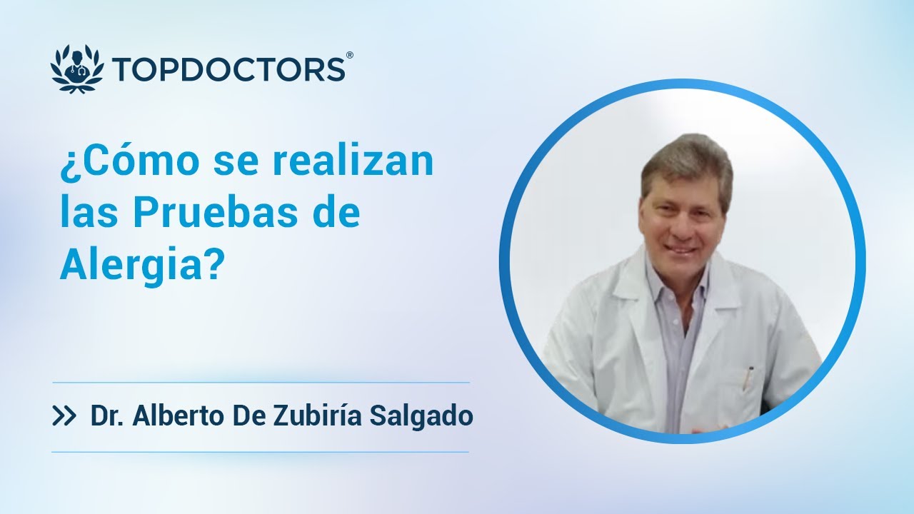 ¿Cómo se realizan las Pruebas de Alergia? - YouTube