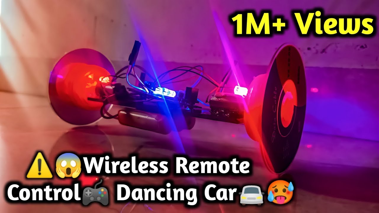 How To Make Wireless Remote Control Car With Extra Lighting || BM ...