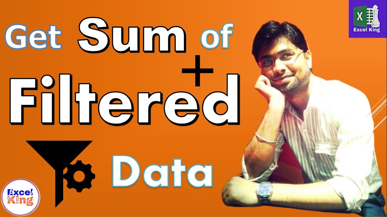 How To Get Sum Of Filtered Data In Excel Subtotal In Excel How To Get Sum Of Filtered Data In Excel Subtotal In Excel