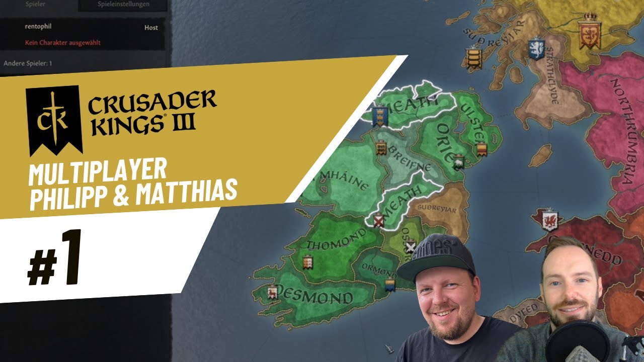 Lets Play Crusader Kings 3 Multiplayer #1 - Matthias und Philipp ...