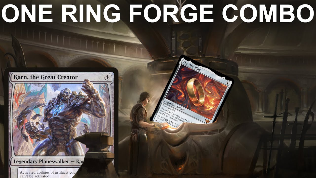 RING A DING DING! Legacy One Ring Mystic Forge Combo. Karn Creator Echo ...