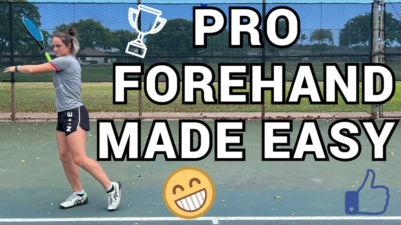HOW TO HIT A PRO FOREHAND - YouTube