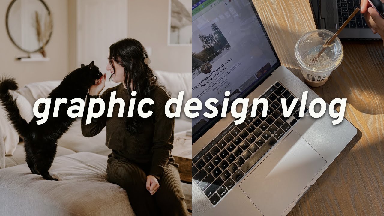 GRAPHIC DESIGNER VLOG | Graphic Design Client Calls & Healthy Habits ...