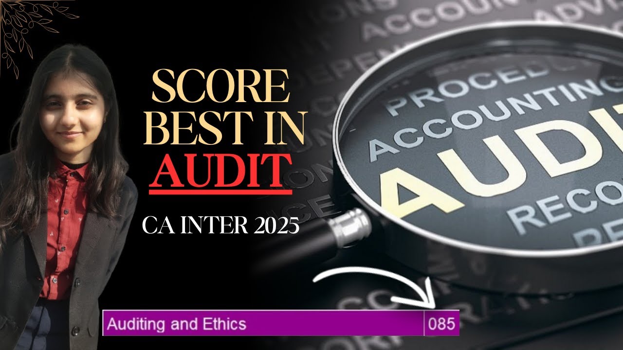 How to study audit? | Overall strategy | CA Inter - YouTube