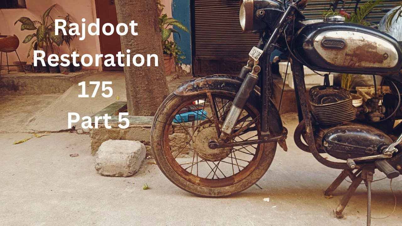 Rajdoot 175 restoration part-5 point change #restorationproject # ...