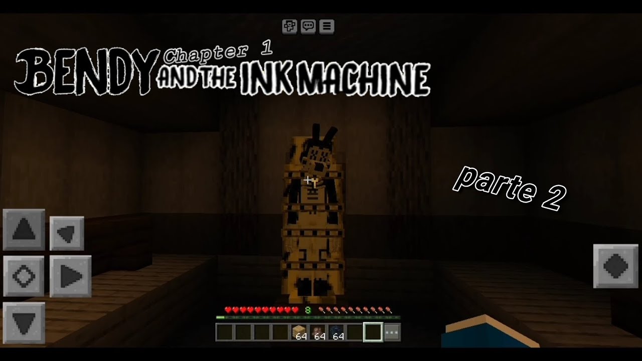 🔲Bendy And The Ink Machine Addon🔳-Parte 2 [En Minecraft pe Bedrock] - YouTube