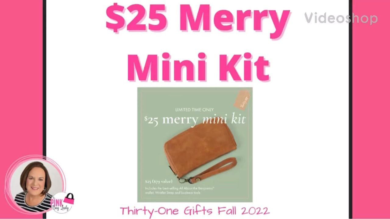 $25 Merry Mini Kit | Thirty-One Gifts Fall 2022 | Independent Director ...