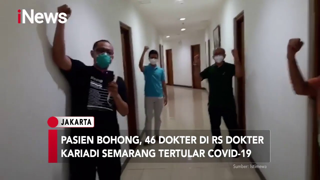 Pasien Bohong, 46 dokter di RS Dokter Kariadi Semarang tertular COVID ...
