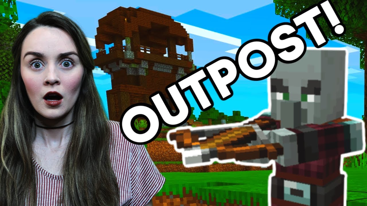 LOOK WHAT I FOUND!! | Pillager Outpost! | Let's Play Minecraft #10 ...