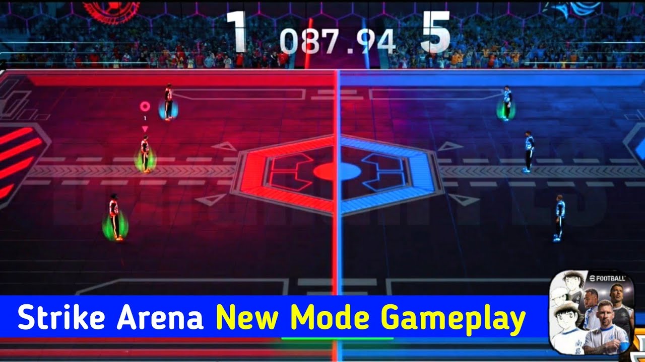 Strike Arena Mode Gameplay in Efootball 2025 - YouTube