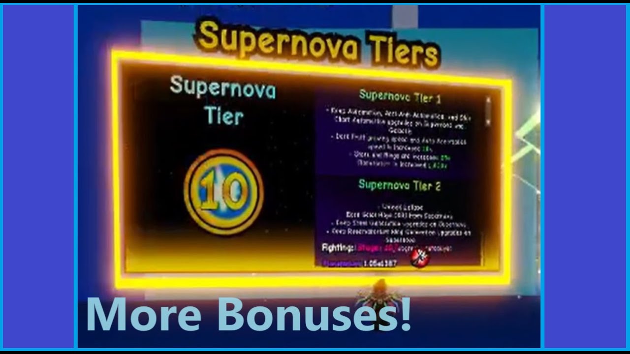Supernova Tier 10! 5th Twilight Bonus! Roblox Grass Cutting Incremental ...