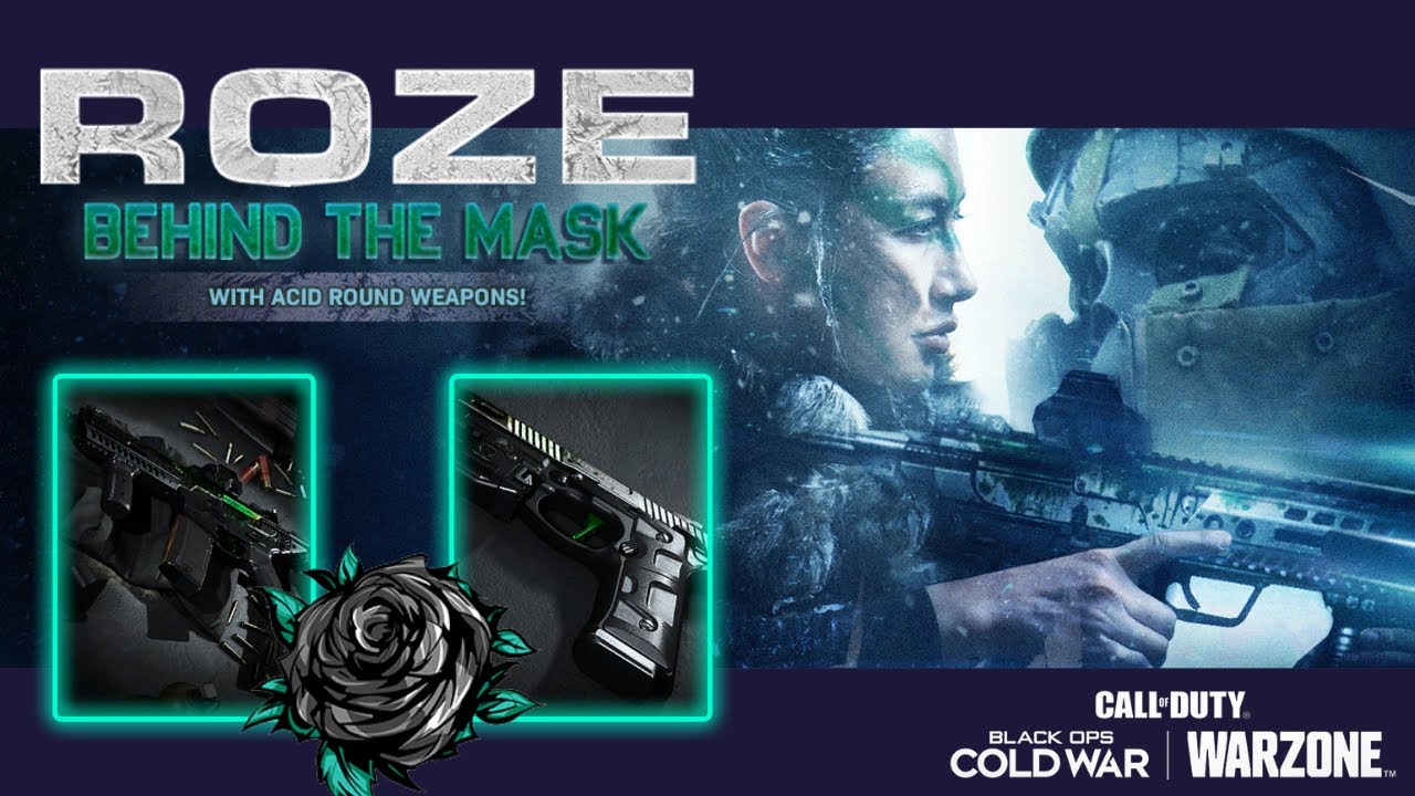 ROZE: BEHIND THE MASK BUNDLE! (Call Of Duty: Black Ops | Warzone) - YouTube