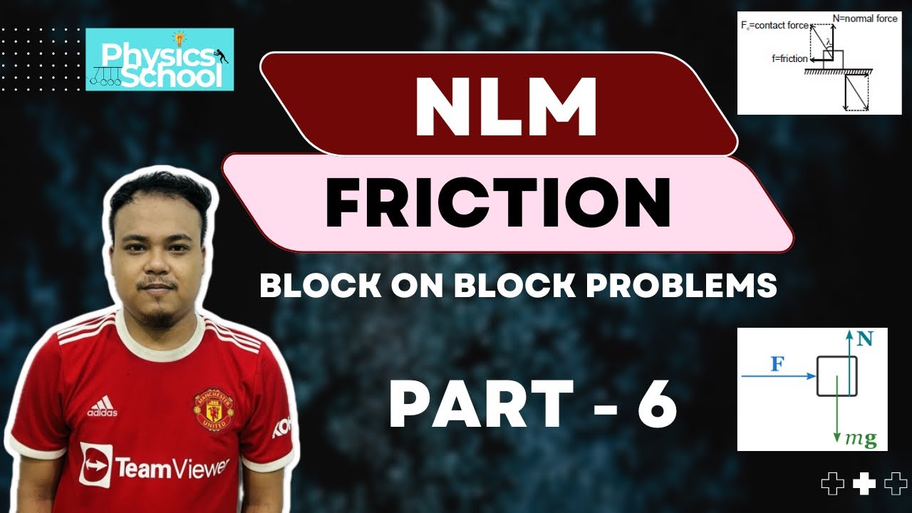 Friction | Block on Block Problems | NLM | Part 6 | Physics School ...