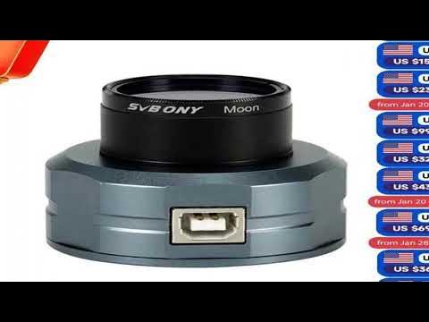 Svbony SV105/205 Astronomy Planetary Camera Telescope Camera 1.25'' CMOS Digital Eyepiece - YouTube