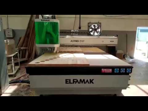Elfamak - Astro Serisi CNC Router - YouTube