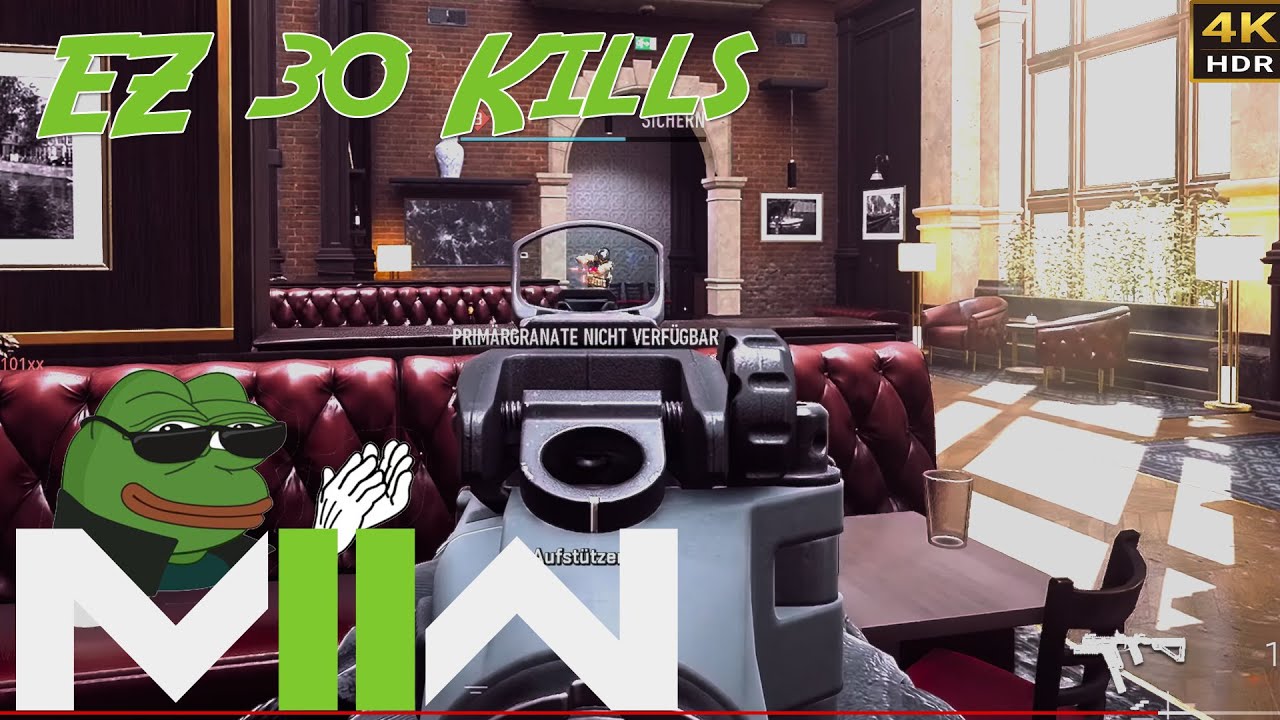 EZ 30 Kills - COD MW2 (2022) Beta German Gameplay # 3 [4K-HDR] - YouTube